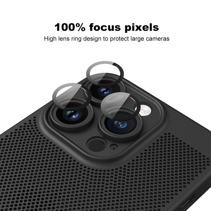 Mesh Grid Phone Cases , Heat Dissipation Breathable Grid Phone Case